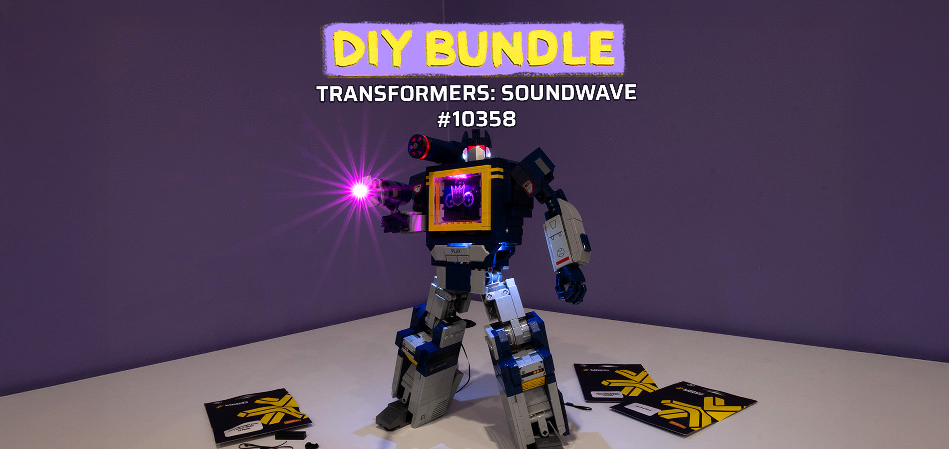 DIY Light Bundle for LEGO® Transformers: Soundwave #10358 – Light My ...